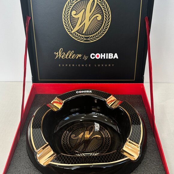 Weller | Accents | Cohiba X Weller 2 Ashtray Limited Edition Black 222 ...